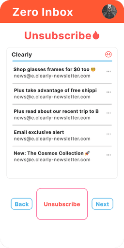Unsubscribe is here.